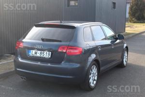 Pelēks Audi A3 2009 Rīga, ar dzinēja tilpumu 2.00 L un nobraukumu 285 tūkst. km par 3990 €, foto 5 vietnē AUTOMOTO.COM.LV
