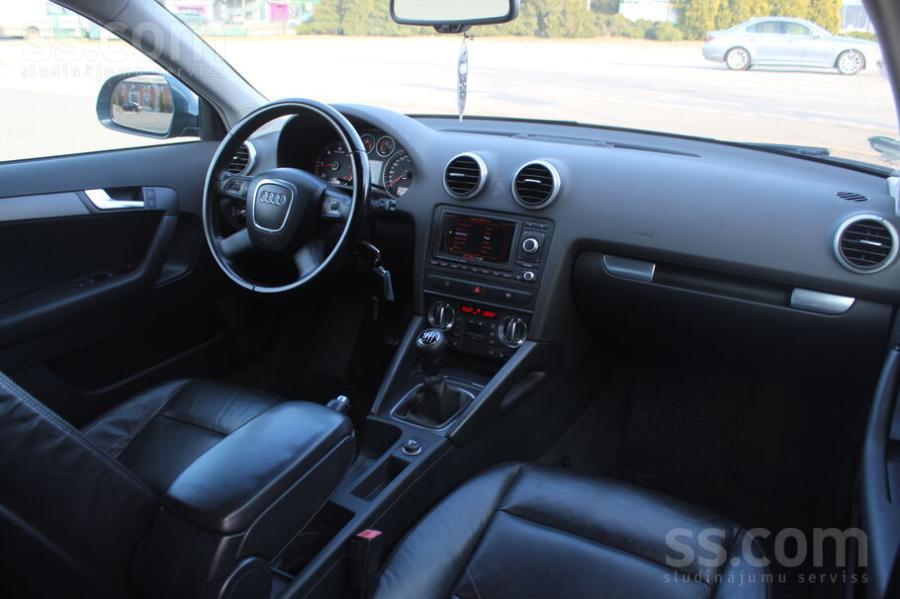Pelēks Audi A3 2009 Rīga, ar dzinēja tilpumu 2.00 L un nobraukumu 285 tūkst. km par 3990 €, foto 12 vietnē AUTOMOTO.COM.LV