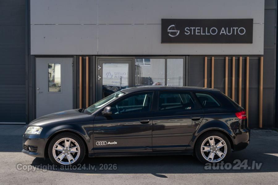 Grey Audi A3 2009 in Tallinn, with an engine capacity of 1.40 L and mileage of 170 thousand km for 6990 €, photo 4 on AUTOMOTO.COM.LV