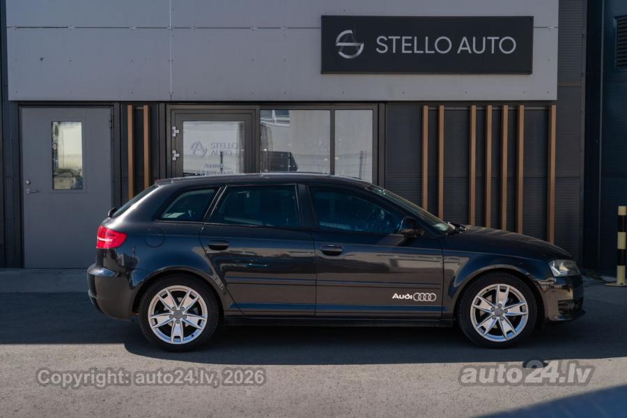Grey Audi A3 2009 in Tallinn, with an engine capacity of 1.40 L and mileage of 170 thousand km for 6990 €, photo 9 on AUTOMOTO.COM.LV