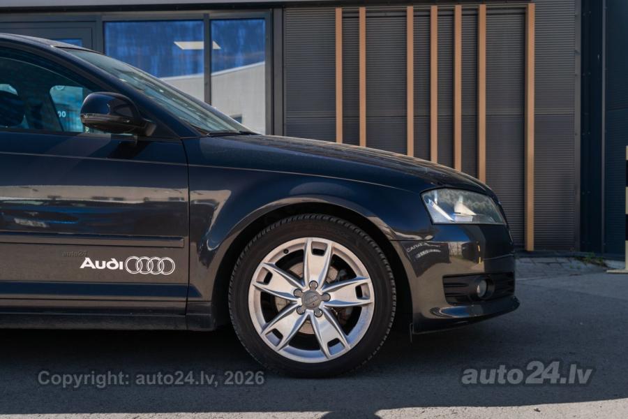 Grey Audi A3 2009 in Tallinn, with an engine capacity of 1.40 L and mileage of 170 thousand km for 6990 €, photo 10 on AUTOMOTO.COM.LV