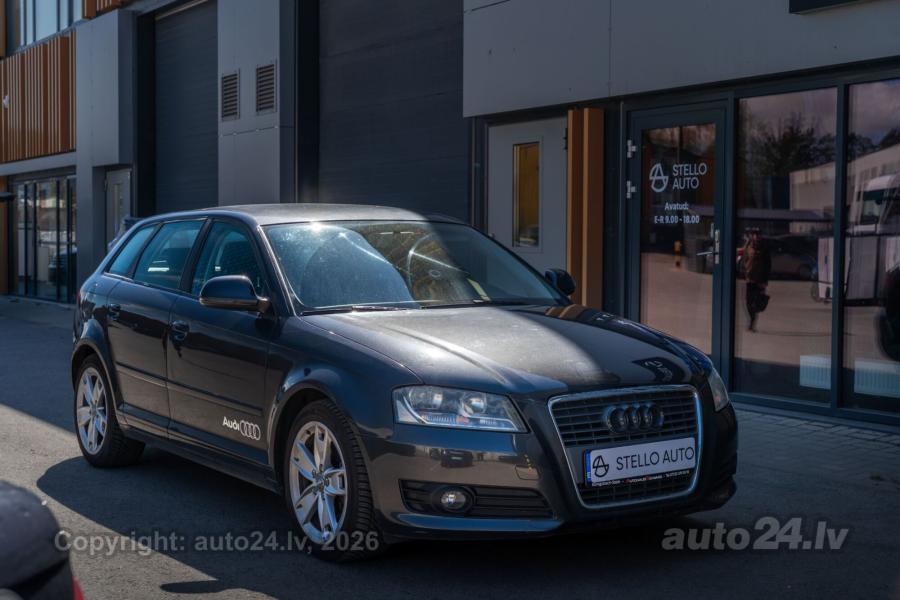 Grey Audi A3 2009 in Tallinn, with an engine capacity of 1.40 L and mileage of 170 thousand km for 6990 €, photo 12 on AUTOMOTO.COM.LV