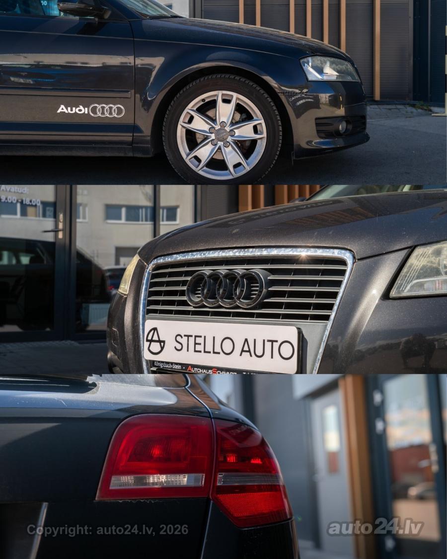 Grey Audi A3 2009 in Tallinn, with an engine capacity of 1.40 L and mileage of 170 thousand km for 6990 €, photo 13 on AUTOMOTO.COM.LV