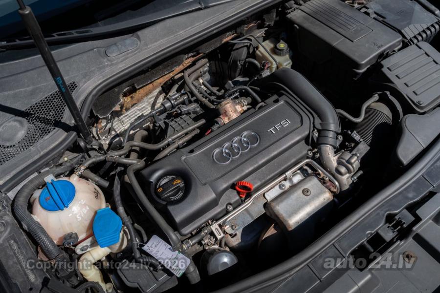 Grey Audi A3 2009 in Tallinn, with an engine capacity of 1.40 L and mileage of 170 thousand km for 6990 €, photo 28 on AUTOMOTO.COM.LV