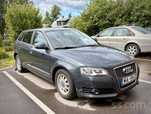 Pelēks Audi A3 2009 Valmiera, ar dzinēja tilpumu 2.00 L un nobraukumu 276 tūkst. km par 4500 €, foto  vietnē AUTOMOTO.COM.LV