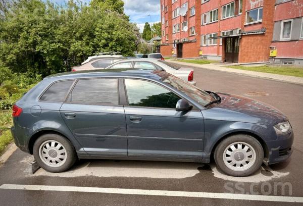 Pelēks Audi A3 2009 Valmiera, ar dzinēja tilpumu 2.00 L un nobraukumu 276 tūkst. km par 4500 €, foto 2 vietnē AUTOMOTO.COM.LV