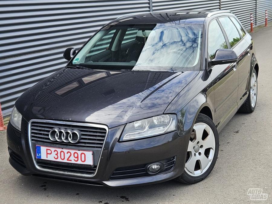 Grey Audi A3 2009 in Kluonaliai, with an engine capacity of 1.80 L and mileage of 223 thousand km for 3599 €, photo 3 on AUTOMOTO.COM.LV