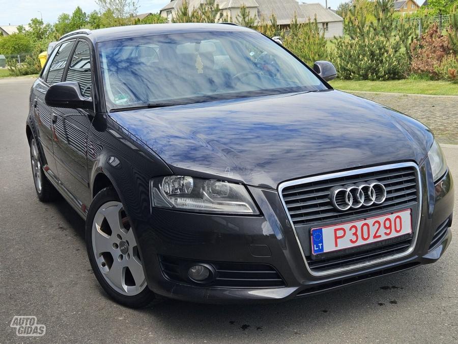 Grey Audi A3 2009 in Kluonaliai, with an engine capacity of 1.80 L and mileage of 223 thousand km for 3599 €, photo 5 on AUTOMOTO.COM.LV