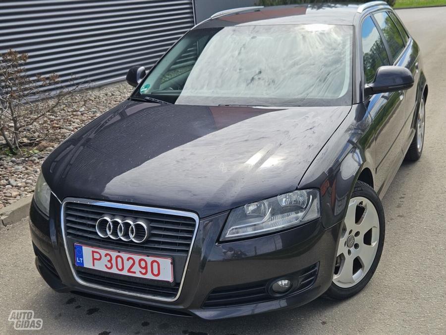 Grey Audi A3 2009 in Kluonaliai, with an engine capacity of 1.80 L and mileage of 223 thousand km for 3599 €, photo 7 on AUTOMOTO.COM.LV
