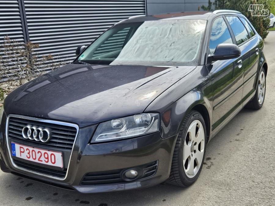 Grey Audi A3 2009 in Kluonaliai, with an engine capacity of 1.80 L and mileage of 223 thousand km for 3599 €, photo 8 on AUTOMOTO.COM.LV