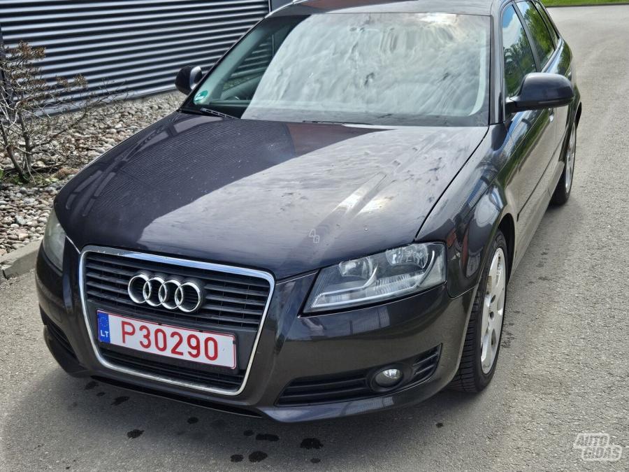 Grey Audi A3 2009 in Kluonaliai, with an engine capacity of 1.80 L and mileage of 223 thousand km for 3599 €, photo 10 on AUTOMOTO.COM.LV