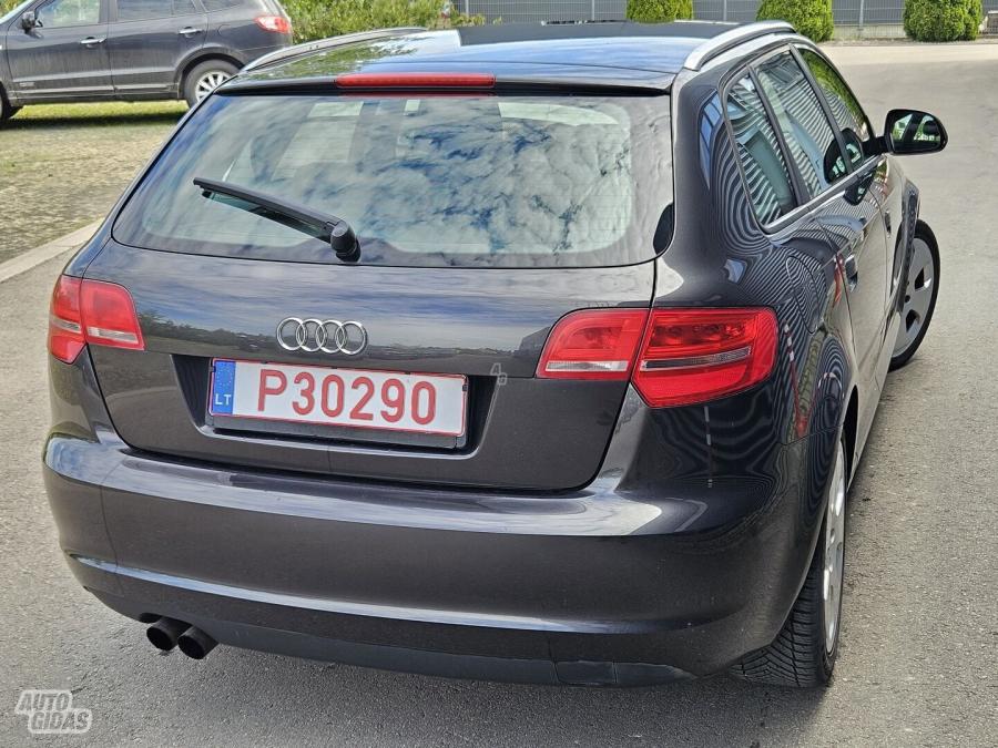 Grey Audi A3 2009 in Kluonaliai, with an engine capacity of 1.80 L and mileage of 223 thousand km for 3599 €, photo 13 on AUTOMOTO.COM.LV