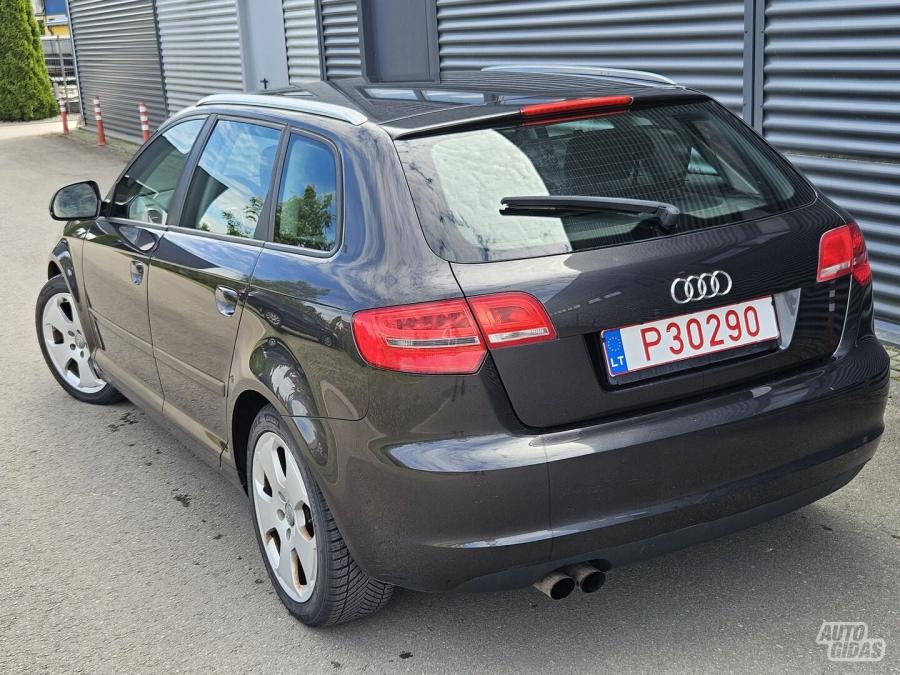 Grey Audi A3 2009 in Kluonaliai, with an engine capacity of 1.80 L and mileage of 223 thousand km for 3599 €, photo 15 on AUTOMOTO.COM.LV
