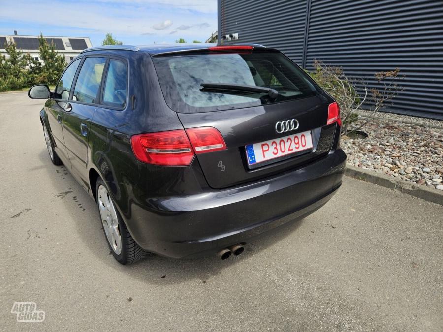 Grey Audi A3 2009 in Kluonaliai, with an engine capacity of 1.80 L and mileage of 223 thousand km for 3599 €, photo 18 on AUTOMOTO.COM.LV