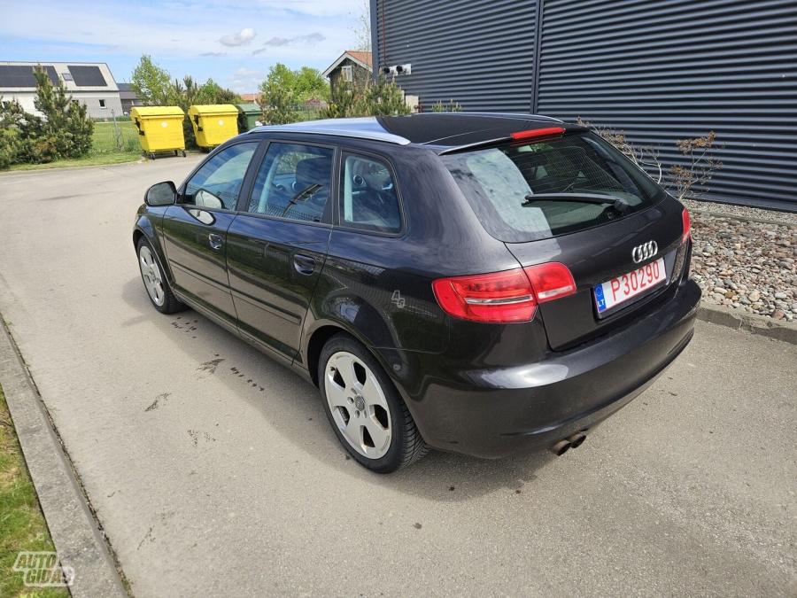 Grey Audi A3 2009 in Kluonaliai, with an engine capacity of 1.80 L and mileage of 223 thousand km for 3599 €, photo 20 on AUTOMOTO.COM.LV
