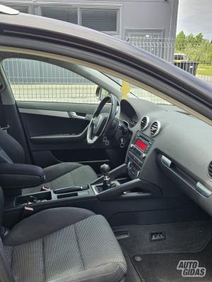 Grey Audi A3 2009 in Kluonaliai, with an engine capacity of 1.80 L and mileage of 223 thousand km for 3599 €, photo 21 on AUTOMOTO.COM.LV