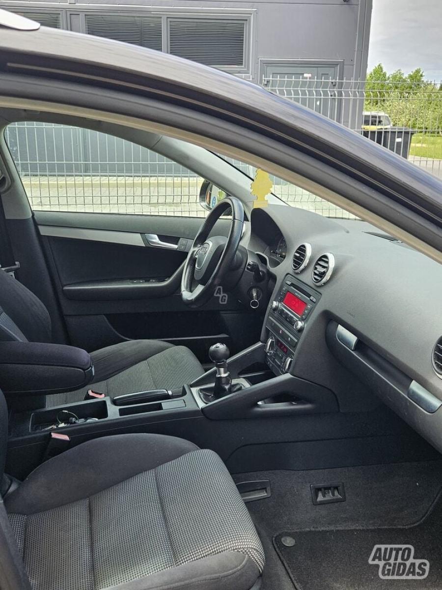 Grey Audi A3 2009 in Kluonaliai, with an engine capacity of 1.80 L and mileage of 223 thousand km for 3599 €, photo 21 on AUTOMOTO.COM.LV