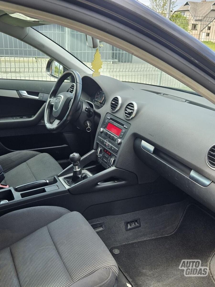 Grey Audi A3 2009 in Kluonaliai, with an engine capacity of 1.80 L and mileage of 223 thousand km for 3599 €, photo 24 on AUTOMOTO.COM.LV