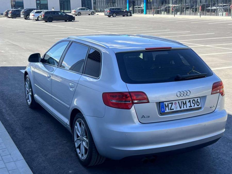 Grey Audi A3 2009 in Kaunas, with an engine capacity of 1.80 L and mileage of 215 thousand km for 3950 €, photo 8 on AUTOMOTO.COM.LV