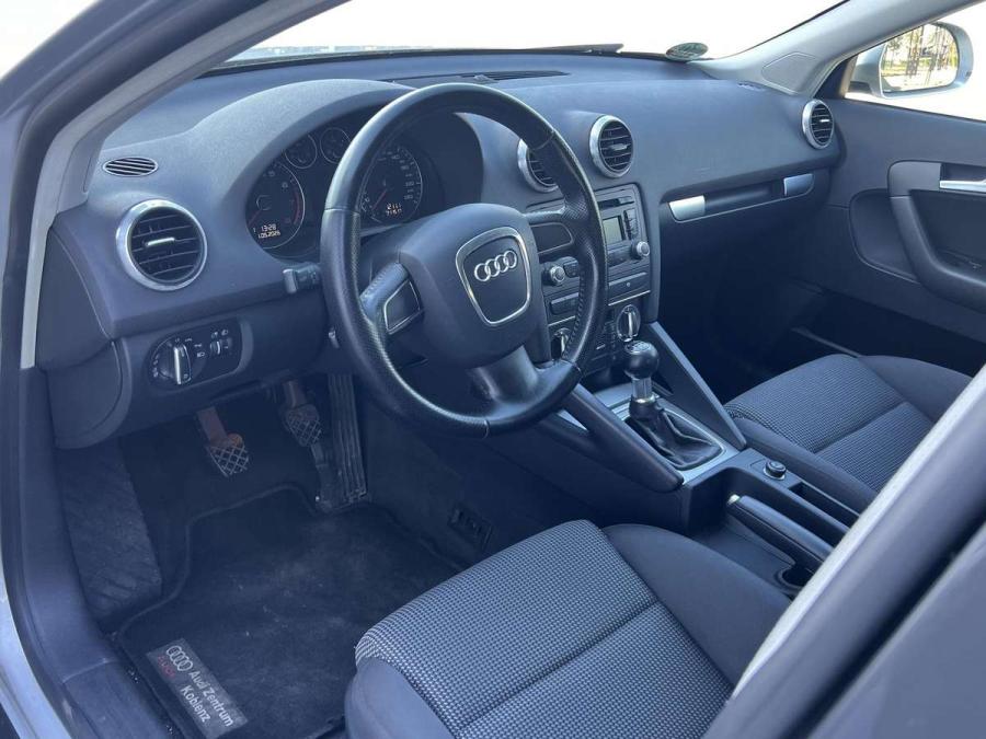 Grey Audi A3 2009 in Kaunas, with an engine capacity of 1.80 L and mileage of 215 thousand km for 3950 €, photo 11 on AUTOMOTO.COM.LV
