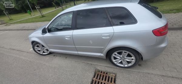 Pelēks Audi A3 2009 Tauragė, ar dzinēja tilpumu 2.00 L un nobraukumu 300 tūkst. km par 4300 €, foto 3 vietnē AUTOMOTO.COM.LV