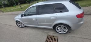 Grey Audi A3 2009 in Taurage, with an engine capacity of 2.00 L and mileage of 300 thousand km for 4300 €, photo 4 on AUTOMOTO.COM.LV