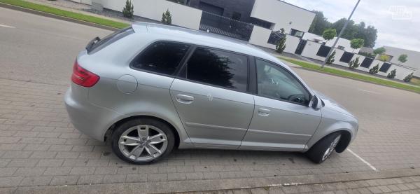 Pelēks Audi A3 2009 Tauragė, ar dzinēja tilpumu 2.00 L un nobraukumu 300 tūkst. km par 4300 €, foto 6 vietnē AUTOMOTO.COM.LV