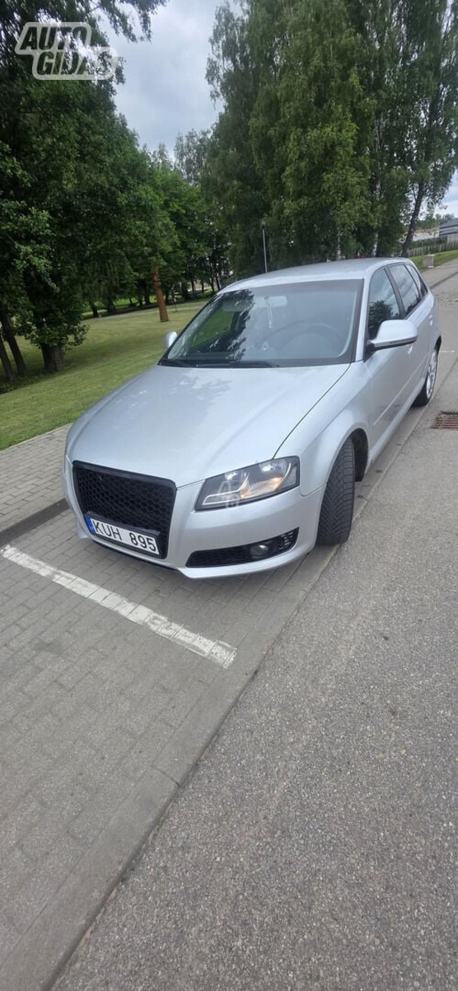 Grey Audi A3 2009 in Taurage, with an engine capacity of 2.00 L and mileage of 300 thousand km for 4300 €, photo 12 on AUTOMOTO.COM.LV