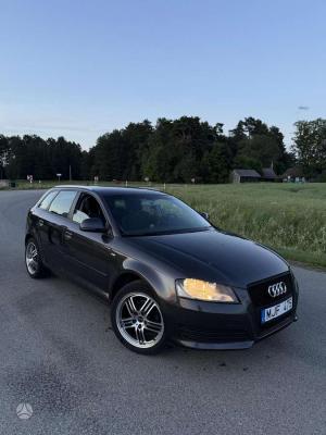 Grey Audi A3 2009 in Birstonas, with an engine capacity of 1.39 L and mileage of 209 thousand km for 4500 €, photo  on AUTOMOTO.COM.LV