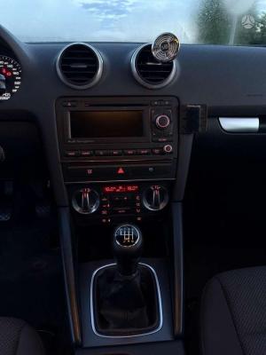 Grey Audi A3 2009 in Birstonas, with an engine capacity of 1.39 L and mileage of 209 thousand km for 4500 €, photo 9 on AUTOMOTO.COM.LV