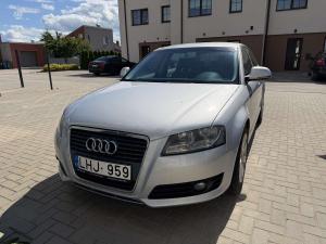 Pelēks Audi A3 2009 Kauņa, ar dzinēja tilpumu 1.97 L un nobraukumu 250 tūkst. km par 4200 €, foto  vietnē AUTOMOTO.COM.LV
