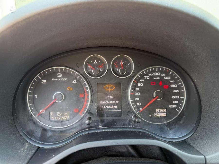 Pelēks Audi A3 2009 Kauņa, ar dzinēja tilpumu 1.97 L un nobraukumu 250 tūkst. km par 4200 €, foto 7 vietnē AUTOMOTO.COM.LV