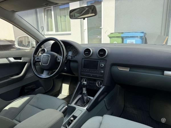 Grey Audi A3 2009 in Kaunas, with an engine capacity of 1.97 L and mileage of 250 thousand km for 4200 €, photo 7 on AUTOMOTO.COM.LV