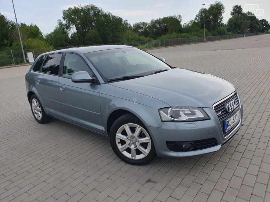 Grey Audi A3 2009 in Marijampole, with an engine capacity of 1.40 L and mileage of 245 thousand km for 4950 €, photo 1 on AUTOMOTO.COM.LV
