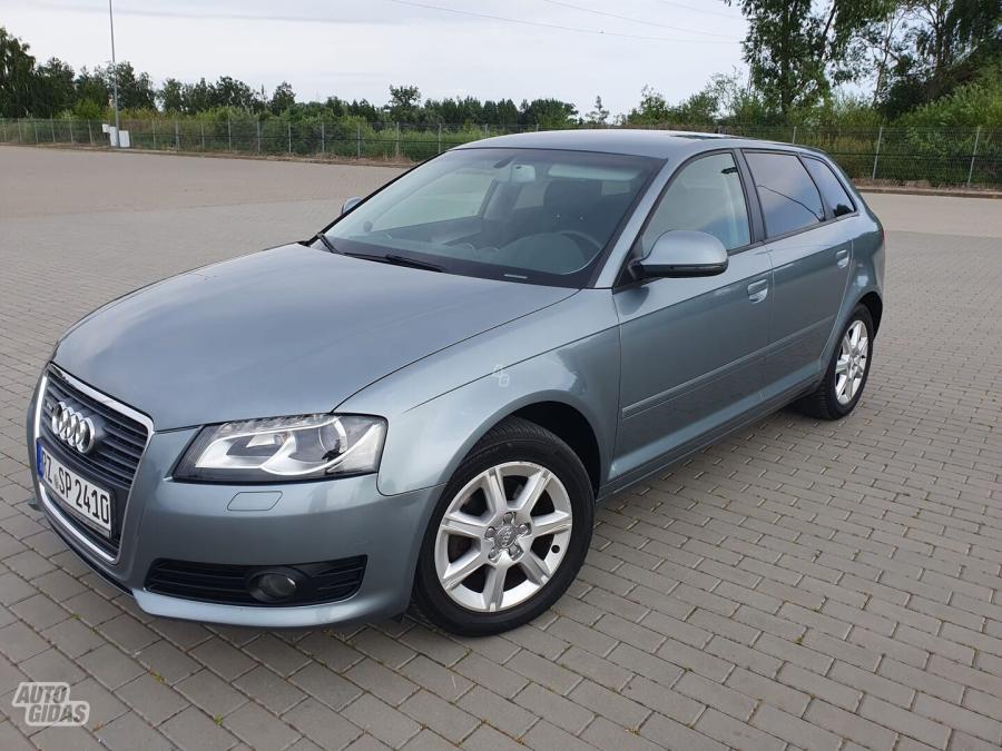 Grey Audi A3 2009 in Marijampole, with an engine capacity of 1.40 L and mileage of 245 thousand km for 4950 €, photo 3 on AUTOMOTO.COM.LV
