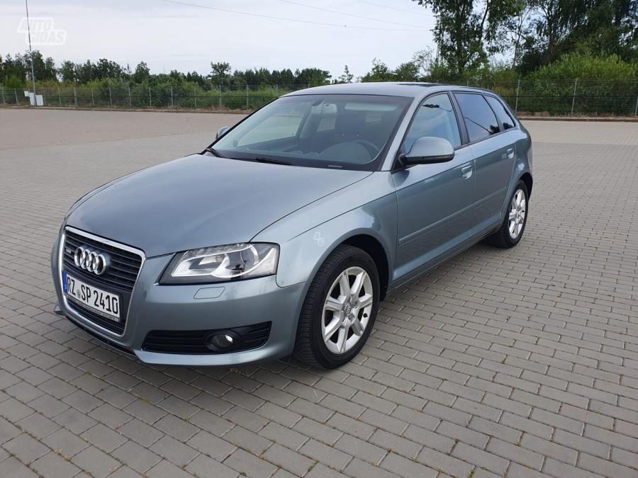 Grey Audi A3 2009 in Marijampole, with an engine capacity of 1.40 L and mileage of 245 thousand km for 4950 €, photo 4 on AUTOMOTO.COM.LV