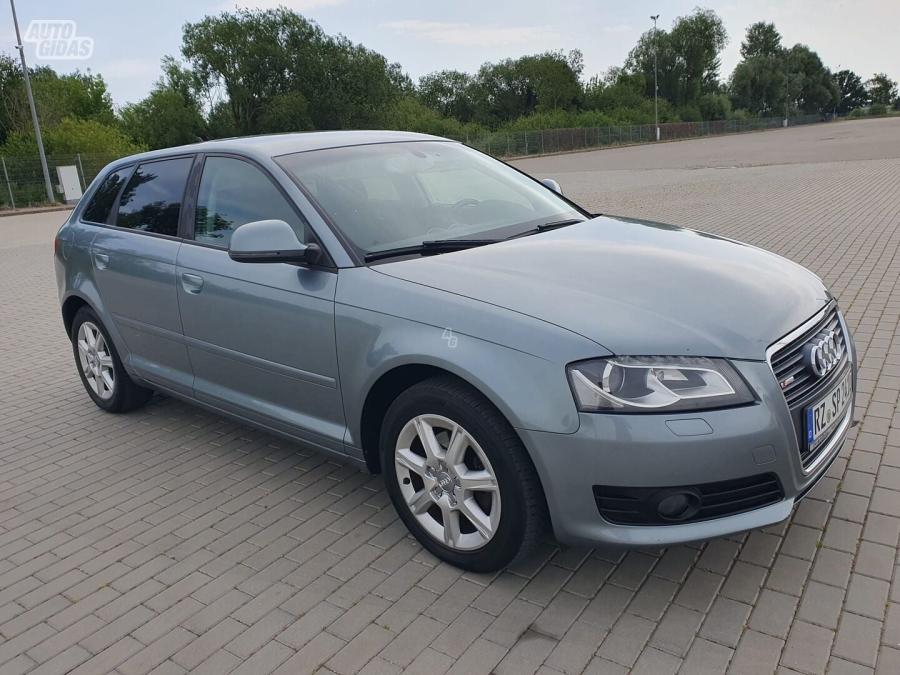 Grey Audi A3 2009 in Marijampole, with an engine capacity of 1.40 L and mileage of 245 thousand km for 4950 €, photo 5 on AUTOMOTO.COM.LV