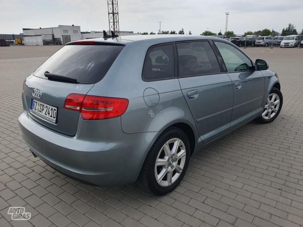 Pelēks Audi A3 2009 Marijampole, ar dzinēja tilpumu 1.40 L un nobraukumu 245 tūkst. km par 4950 €, foto 5 vietnē AUTOMOTO.COM.LV