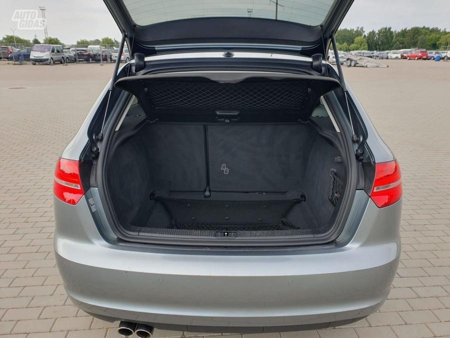Grey Audi A3 2009 in Marijampole, with an engine capacity of 1.40 L and mileage of 245 thousand km for 4950 €, photo 13 on AUTOMOTO.COM.LV