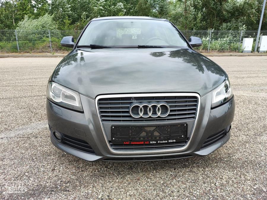 Grey Audi A3 2009 in Marijampole, with an engine capacity of 1.40 L and mileage of 184 thousand km for 2750 €, photo 4 on AUTOMOTO.COM.LV