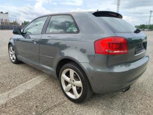 Grey Audi A3 2009 in Marijampole, with an engine capacity of 1.40 L and mileage of 184 thousand km for 2750 €, photo 7 on AUTOMOTO.COM.LV