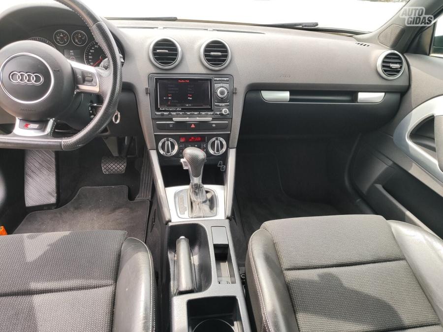 Grey Audi A3 2009 in Marijampole, with an engine capacity of 1.40 L and mileage of 184 thousand km for 2750 €, photo 11 on AUTOMOTO.COM.LV
