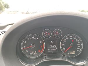 Grey Audi A3 2009 in Marijampole, with an engine capacity of 1.40 L and mileage of 184 thousand km for 2750 €, photo 10 on AUTOMOTO.COM.LV