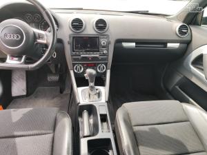 Grey Audi A3 2009 in Marijampole, with an engine capacity of 1.40 L and mileage of 184 thousand km for 2750 €, photo 11 on AUTOMOTO.COM.LV