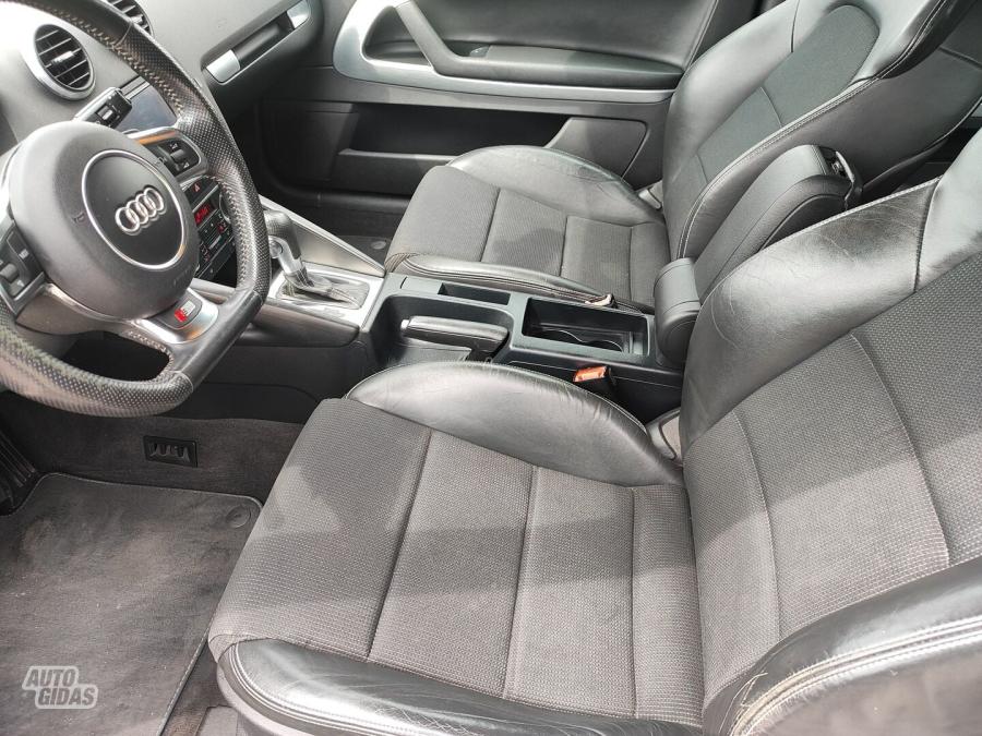 Grey Audi A3 2009 in Marijampole, with an engine capacity of 1.40 L and mileage of 184 thousand km for 2750 €, photo 14 on AUTOMOTO.COM.LV