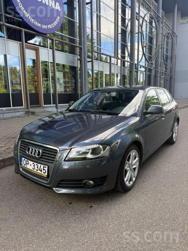 Grey Audi A3 2009 in Riga, with an engine capacity of 2.00 L and mileage of 0 thousand km for 5200 €, photo 1 on AUTOMOTO.COM.LV