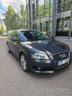 Grey Audi A3 2009 in Riga, with an engine capacity of 2.00 L and mileage of 0 thousand km for 5200 €, photo 3 on AUTOMOTO.COM.LV