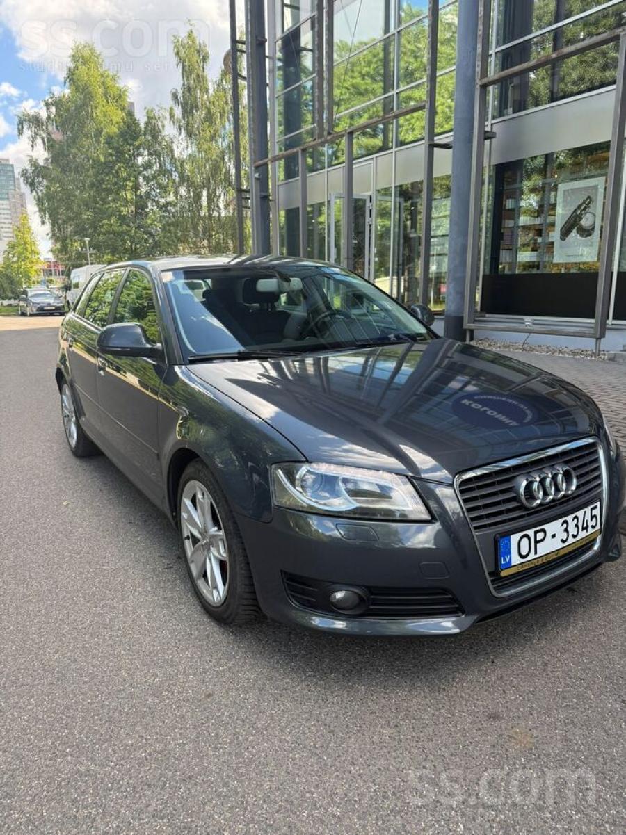 Grey Audi A3 2009 in Riga, with an engine capacity of 2.00 L and mileage of 0 thousand km for 5200 €, photo 3 on AUTOMOTO.COM.LV