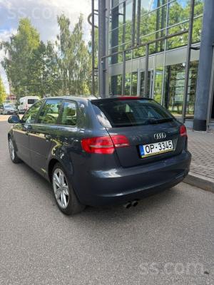 Grey Audi A3 2009 in Riga, with an engine capacity of 2.00 L and mileage of 0 thousand km for 5200 €, photo 4 on AUTOMOTO.COM.LV