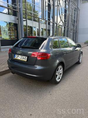 Grey Audi A3 2009 in Riga, with an engine capacity of 2.00 L and mileage of 0 thousand km for 5200 €, photo 5 on AUTOMOTO.COM.LV